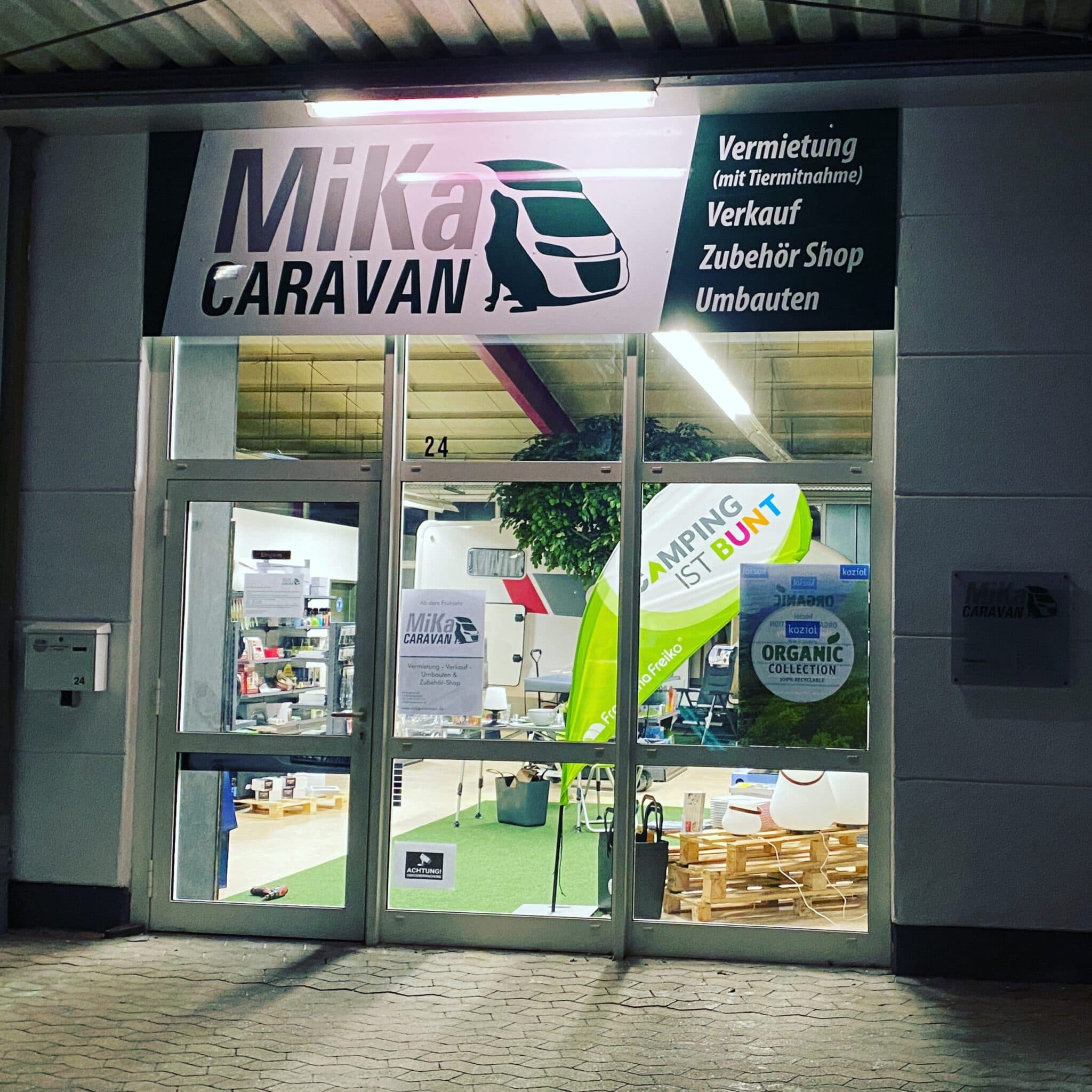 Wohnmobile kaufen, mieten, umbauen und Camping-Shop - MiKa Caravan